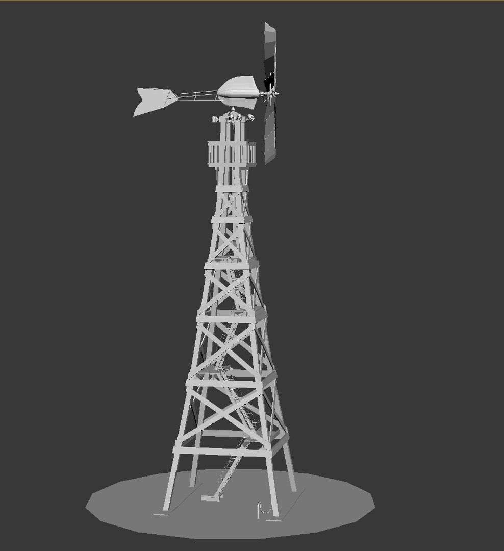 3d Model Air Windmill