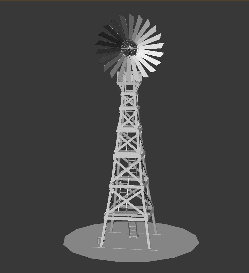 3d Model Air Windmill