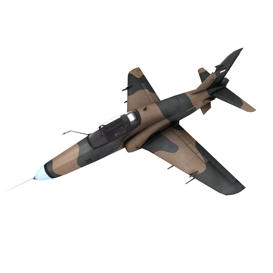 3d Model Of Bae Hawk Mk 209