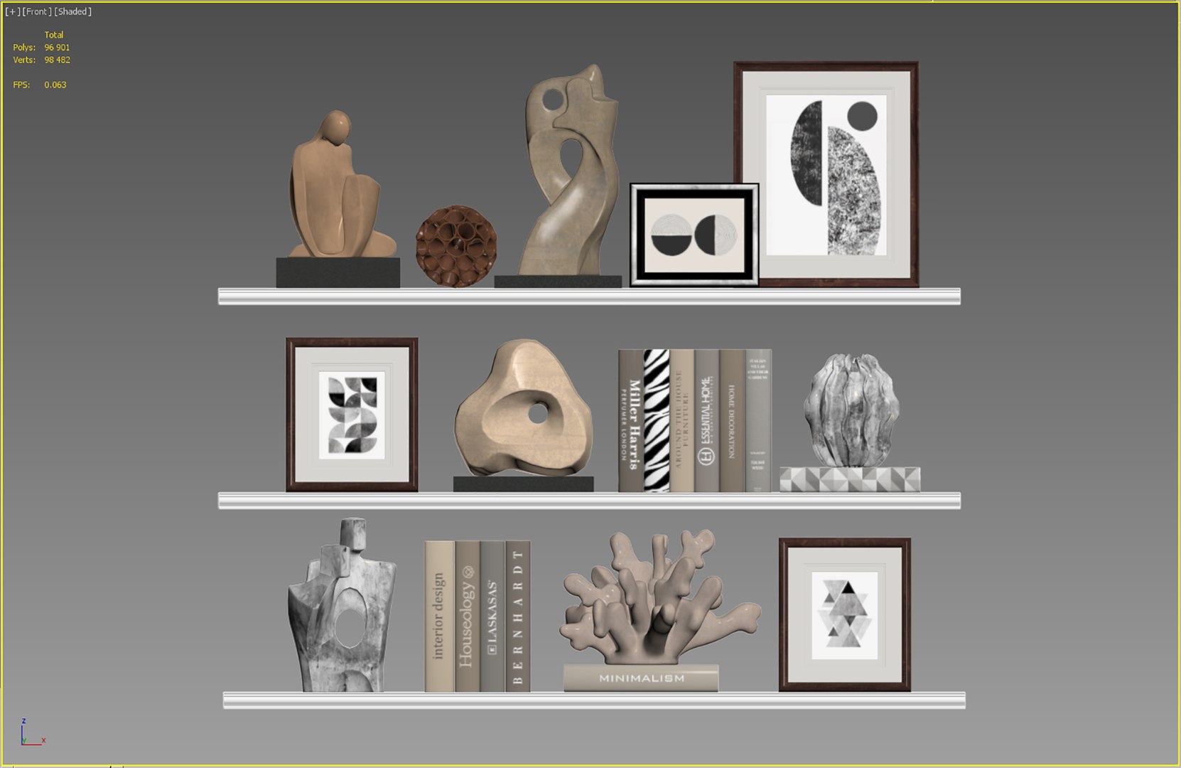 Decor Set 212 3D - TurboSquid 2179893