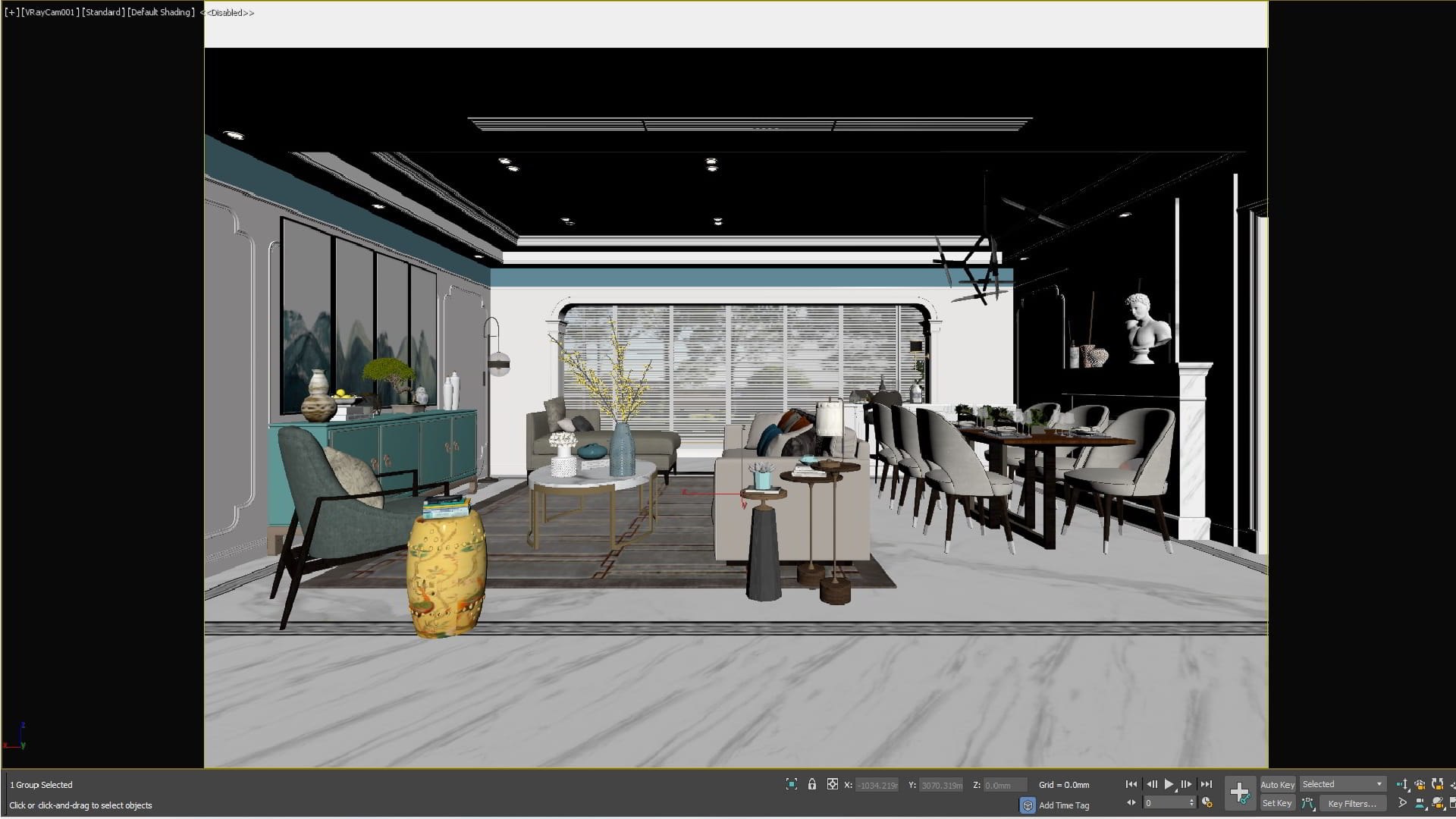 3D 50- Modern Light Luxury Living Room - TurboSquid 2026396