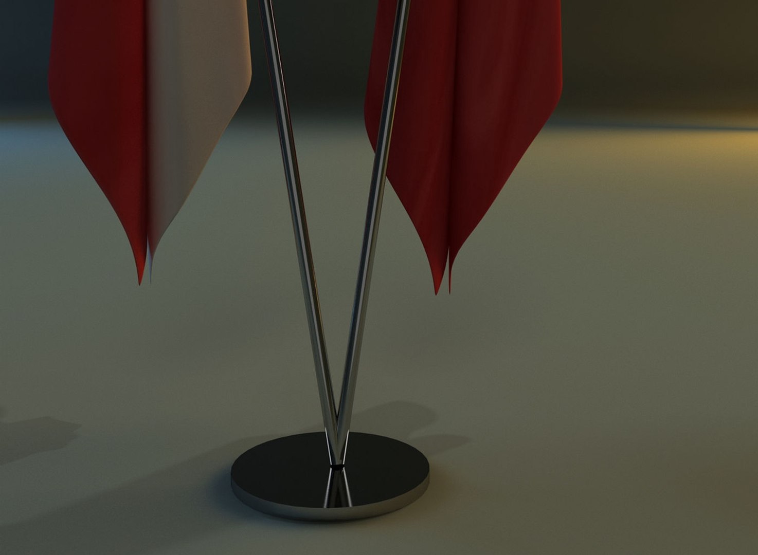 Free 3ds Model Flag Stand