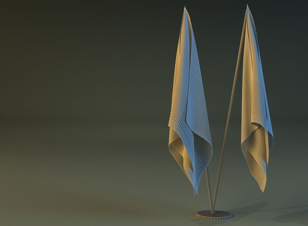 modelo 3d Stand de bandera dos gratis - TurboSquid 971843