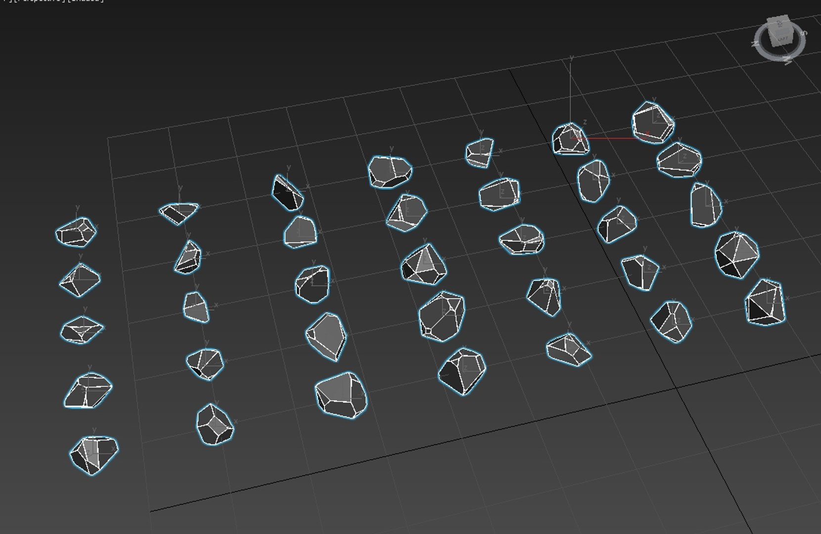 Emerald Gem Crystal Garnet 3D Model - TurboSquid 1355279