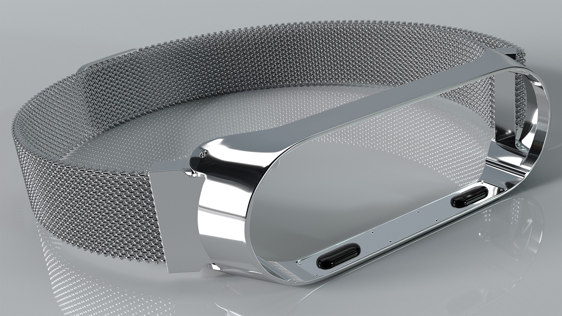 Metal Strap Mi Band 3D Model - TurboSquid 1546228