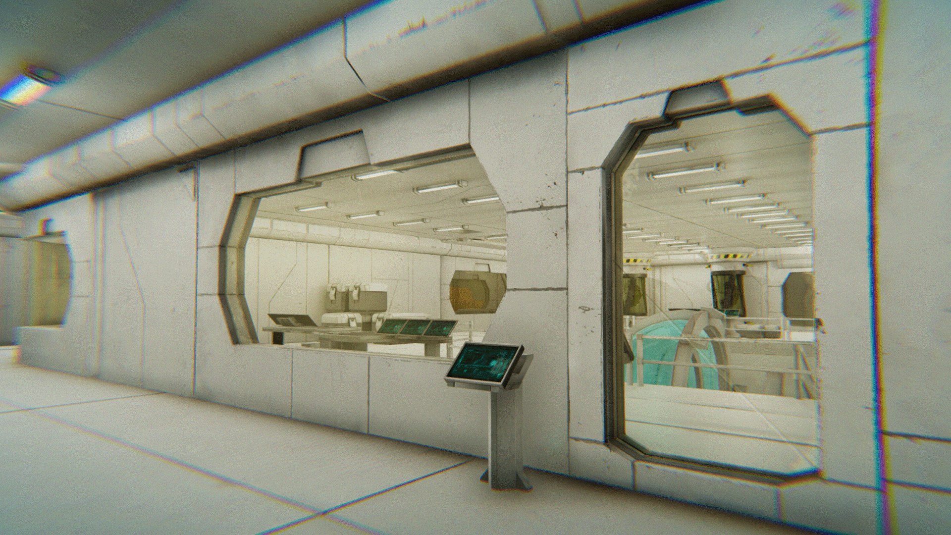 3D Model Vr Modular Interior Sci-fi - TurboSquid 1433158