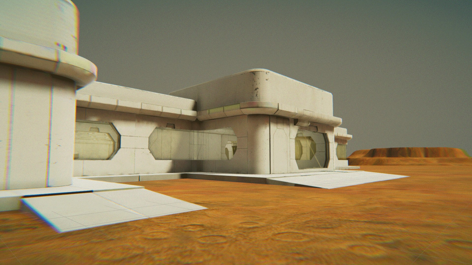 3D Model Vr Modular Interior Sci-fi - TurboSquid 1433158