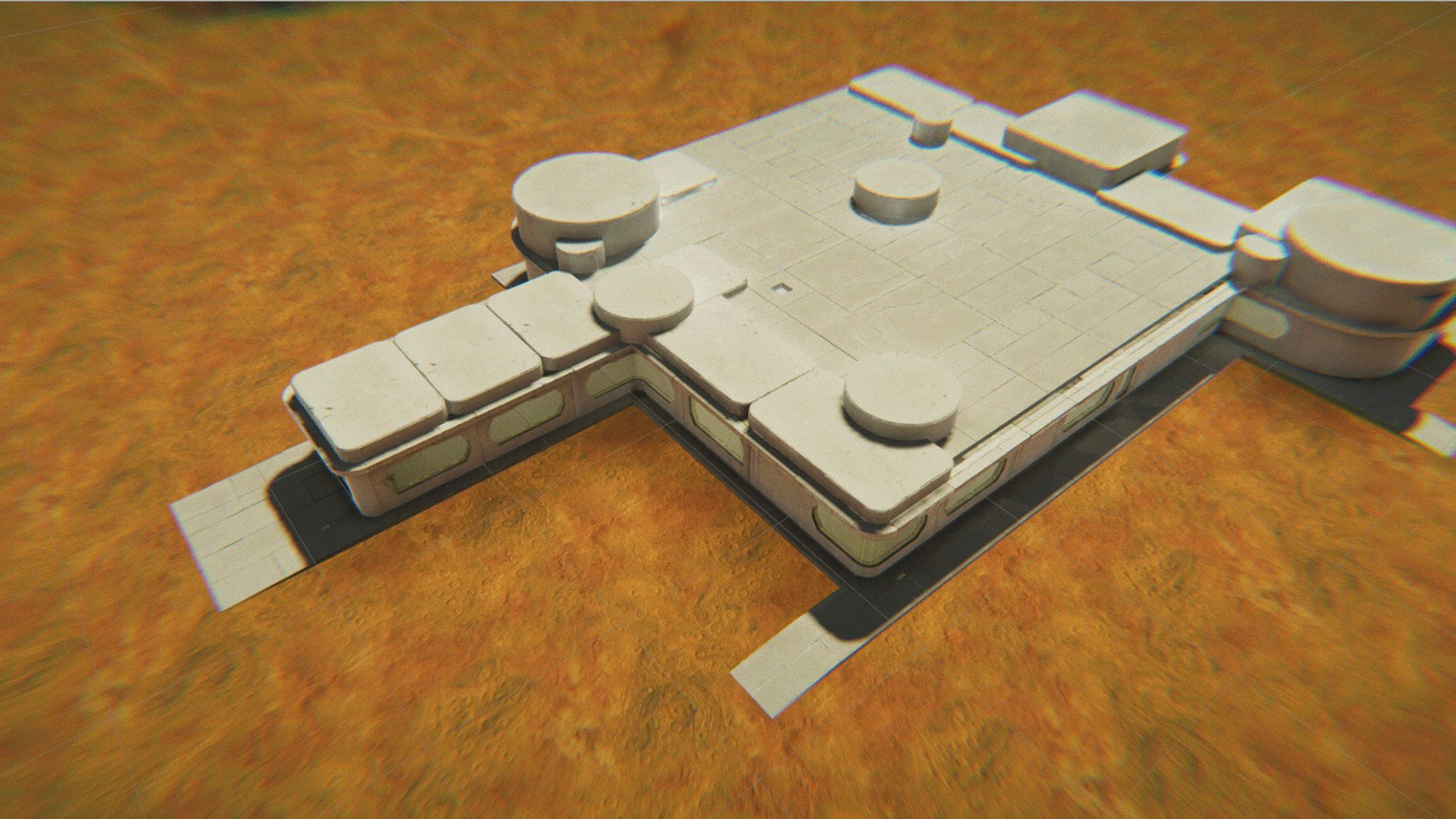 3D Model Vr Modular Interior Sci-fi - TurboSquid 1433158