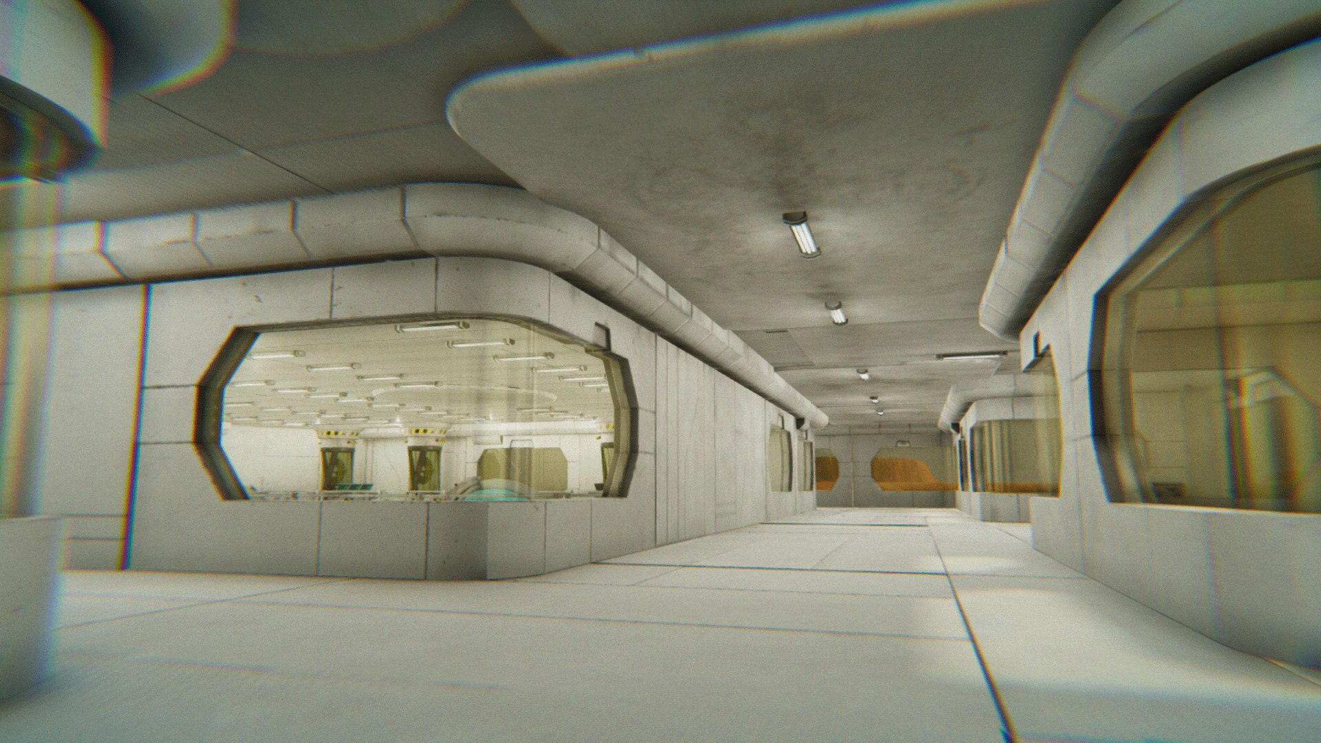 3D Model Vr Modular Interior Sci-fi - TurboSquid 1433158