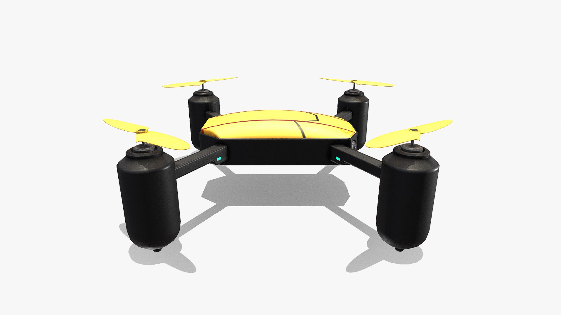 3D model Drone v2 rigged and animated - TurboSquid 2159223