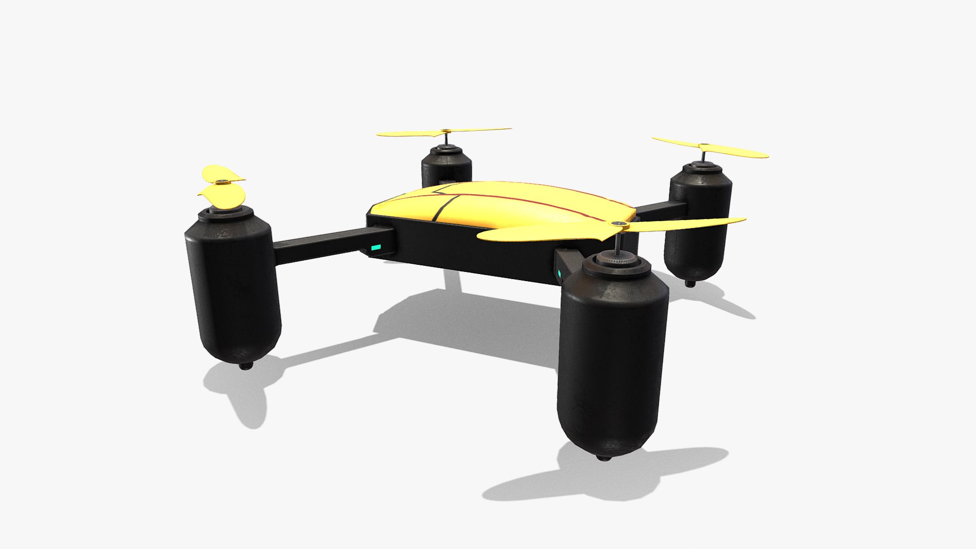 3D Model Drone V2 Rigged And Animated - TurboSquid 2159223
