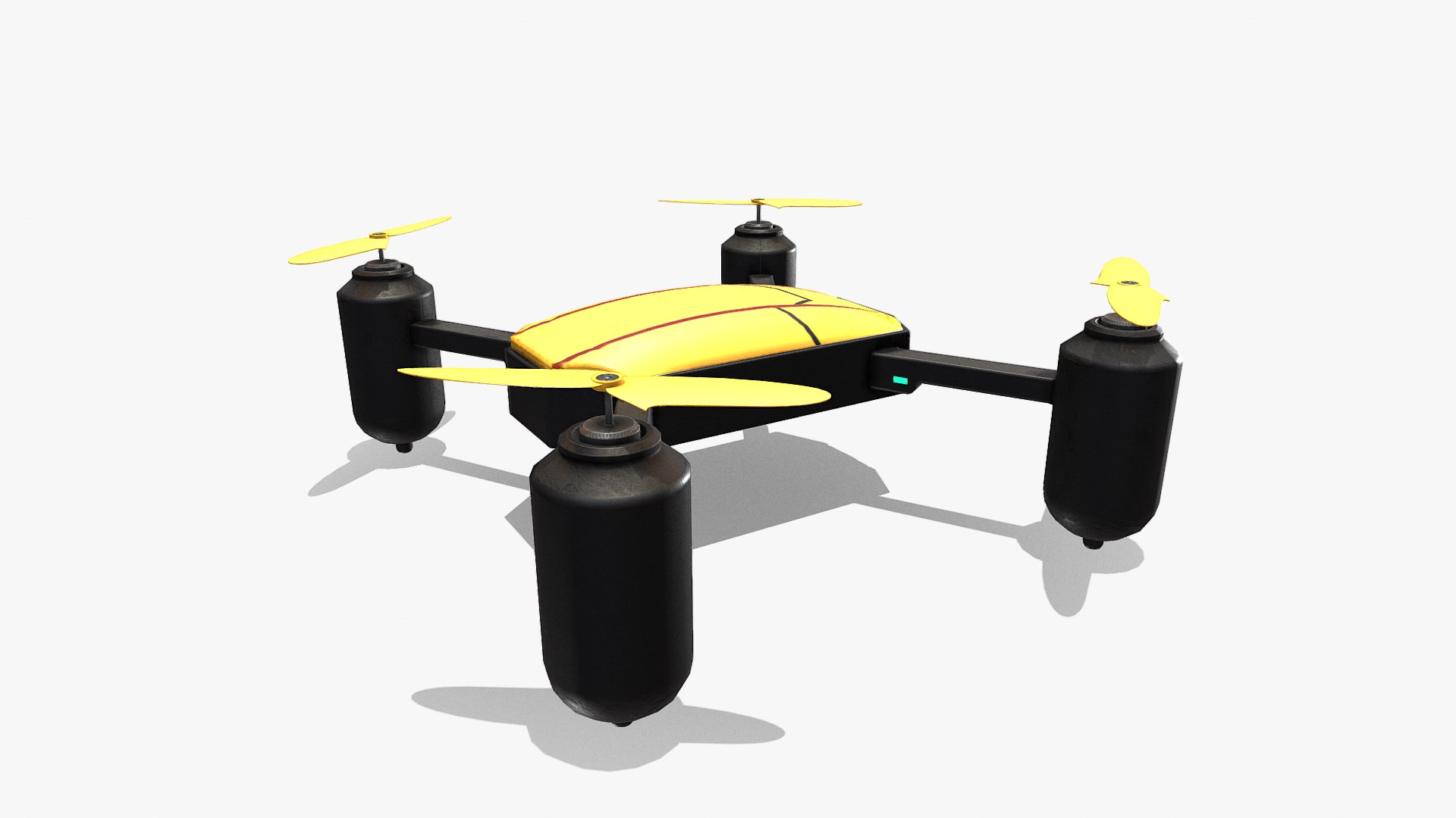 3D model Drone v2 rigged and animated - TurboSquid 2159223