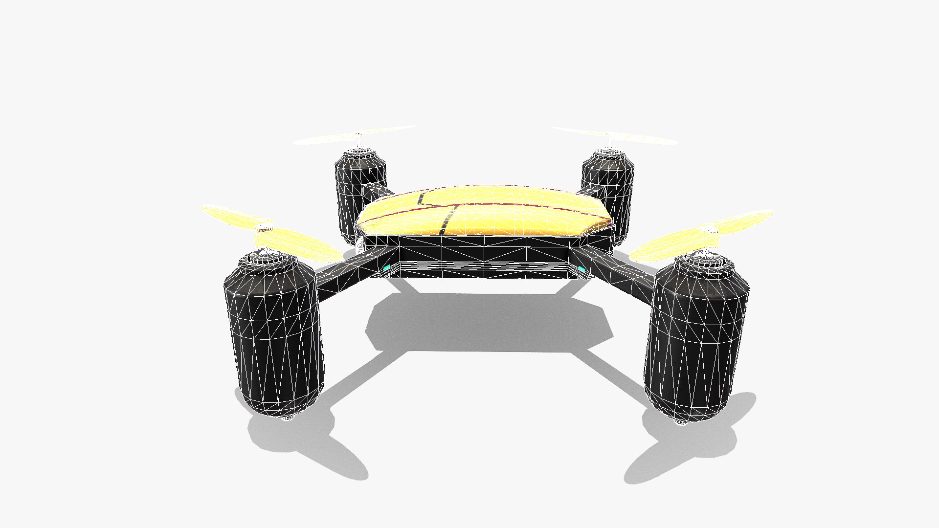 3D Model Drone V2 Rigged And Animated - TurboSquid 2159223