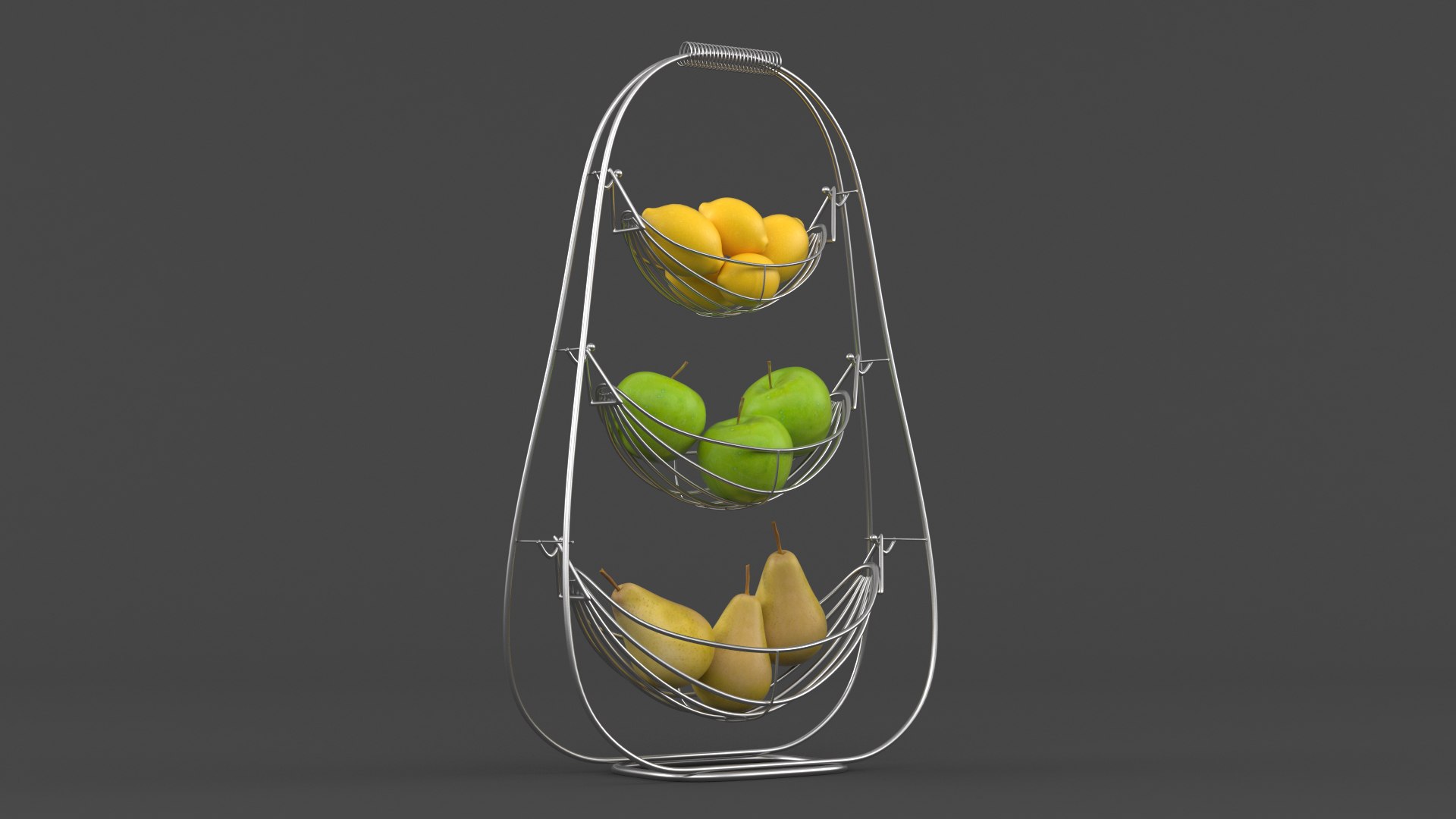 Fruit Storage Basket 3D Model - TurboSquid 2140085