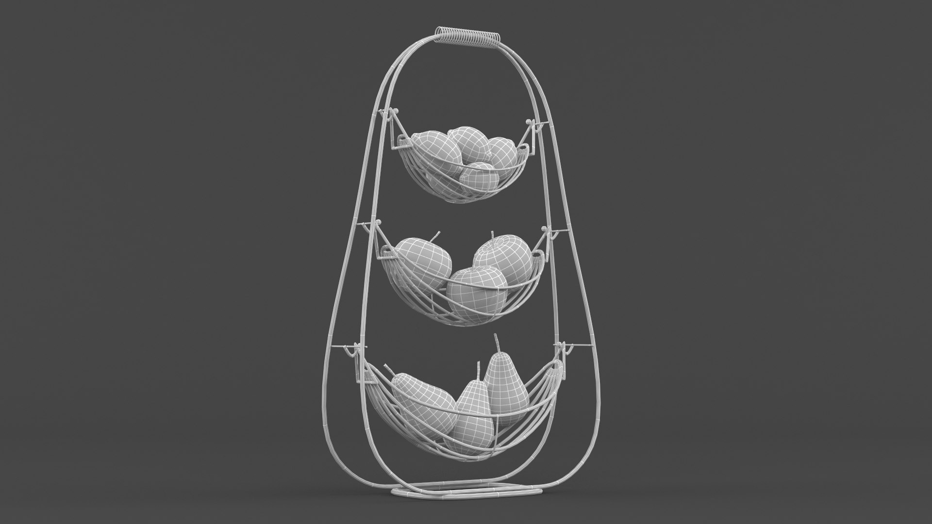 Fruit Storage Basket 3D Model - TurboSquid 2140085