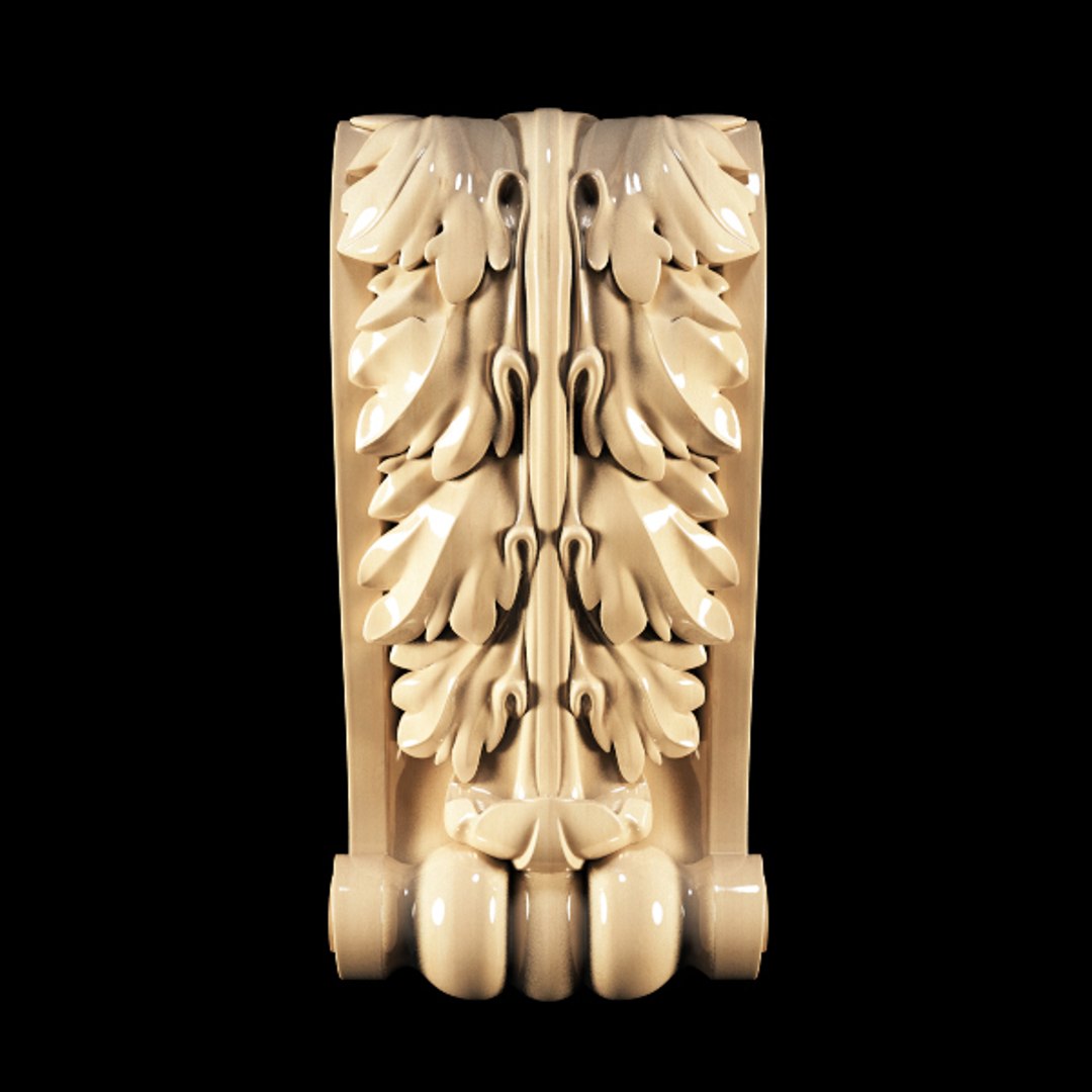 Classical Bracket Cnc 3D - TurboSquid 1538718