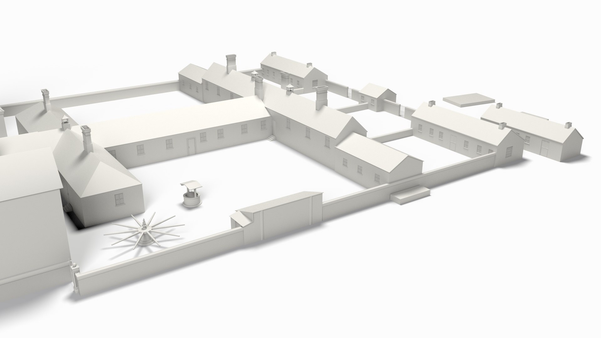 Irish Workhouse Work 3D Model - TurboSquid 1679910