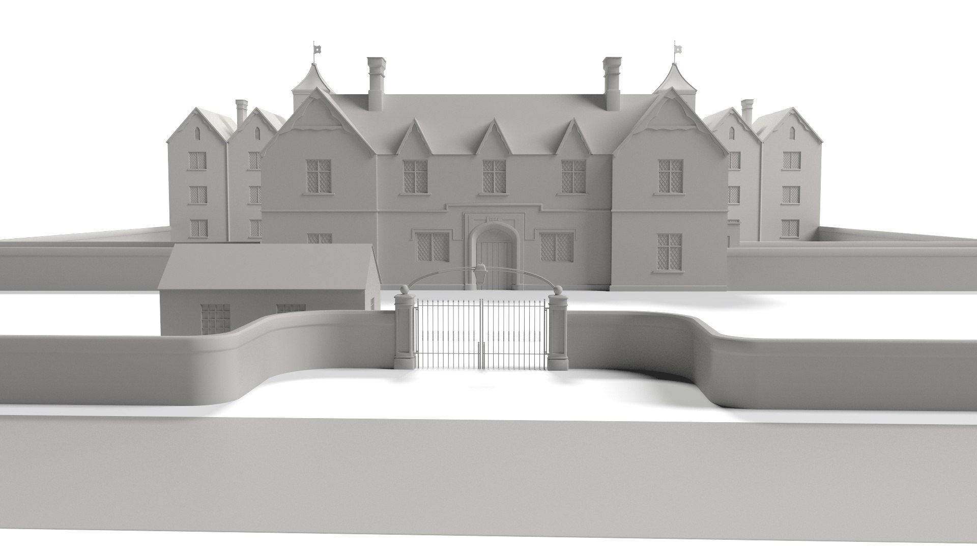 Irish Workhouse Work 3D Model - TurboSquid 1679910