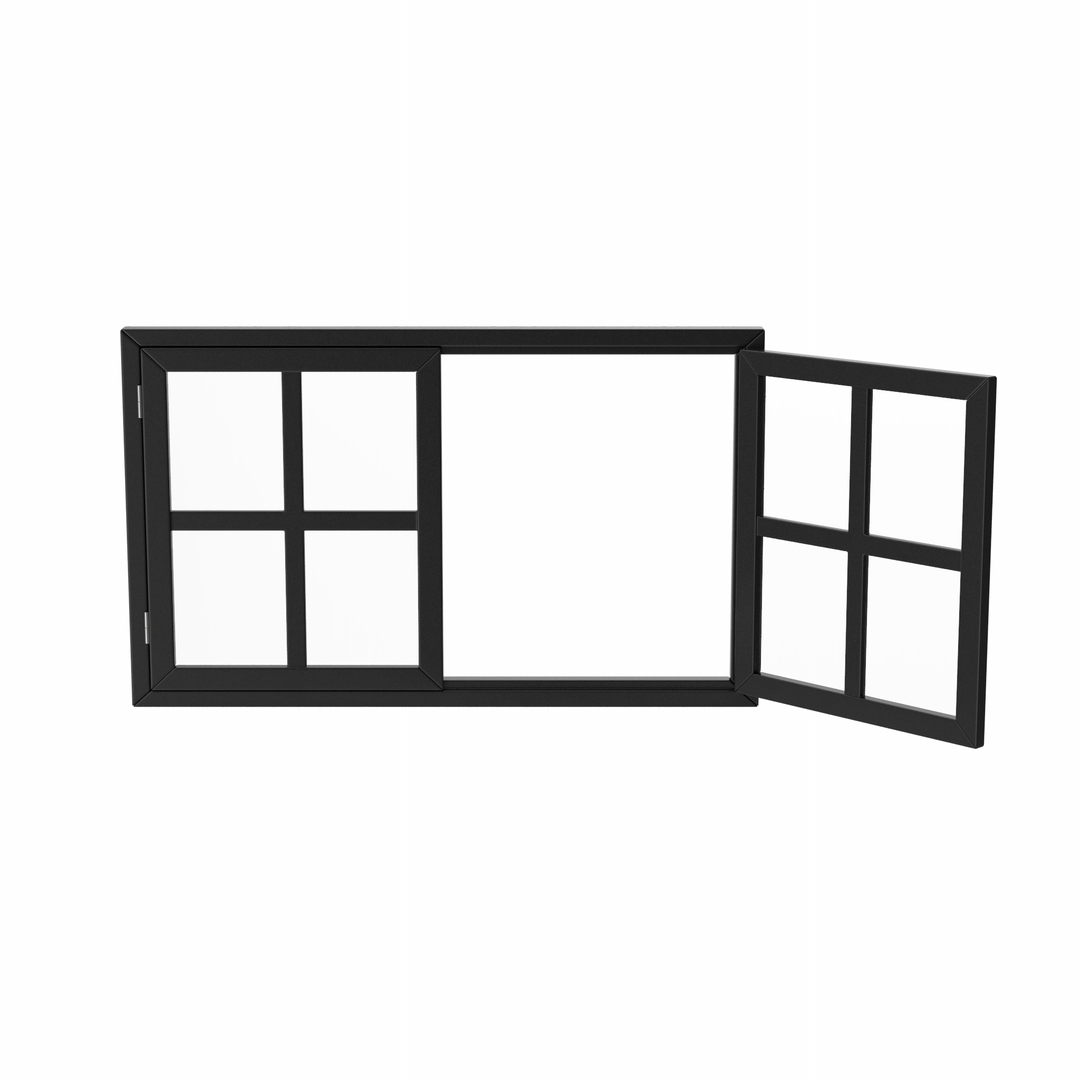 3D Black Window Model - TurboSquid 2255713