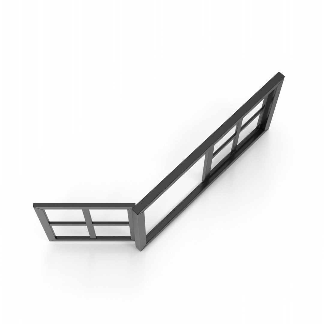 3D Black Window Model - TurboSquid 2255713