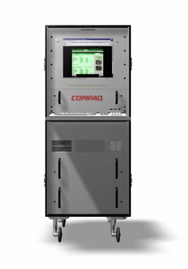 3ds Max Compaq Computer Crate Formula 1