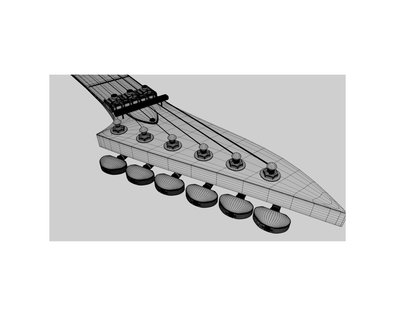 3D Guitar - TurboSquid 2050394