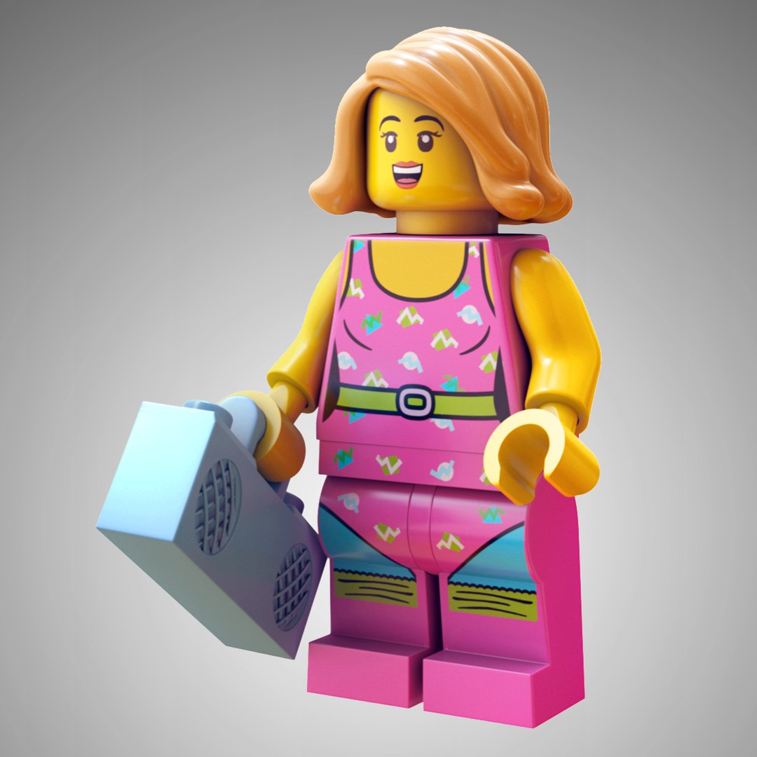 Lego minifigure pack - 3D model - TurboSquid 1452509