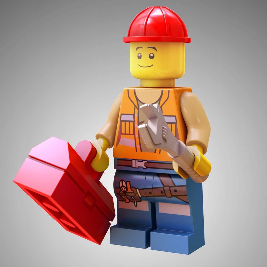 Lego minifigure pack - 3D model - TurboSquid 1452509