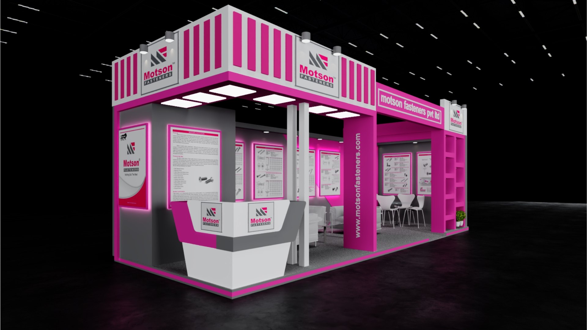 3D Amazing Exhibition Booth Design 3d Files - TurboSquid 2395294