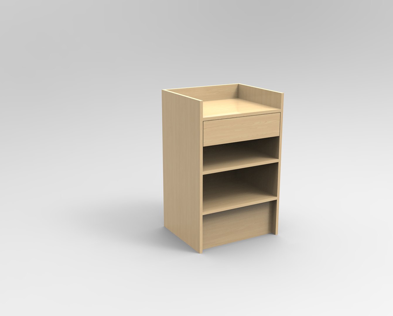3D Register Stand model - TurboSquid 2101026