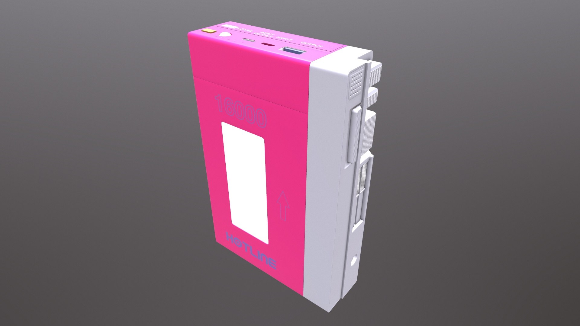 Portable Power Bank Wireless 3D Model - TurboSquid 1963488