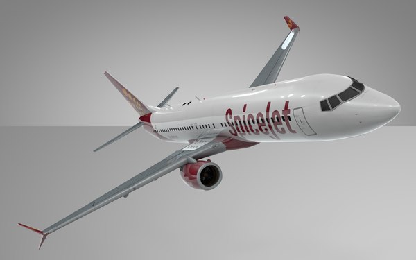 3D boeing 737-8 spicejet l1321 - TurboSquid 1703197