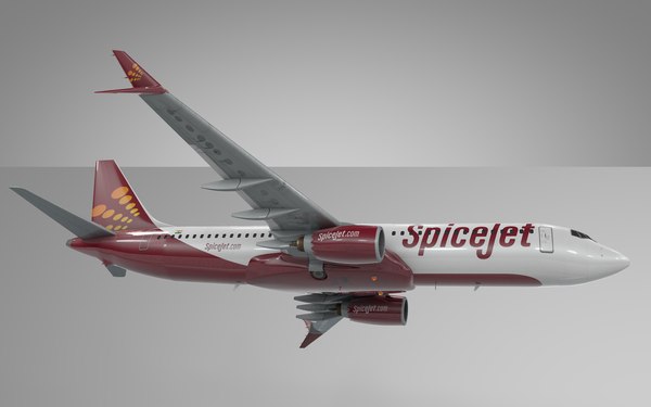 3D boeing 737-8 spicejet l1321 - TurboSquid 1703197