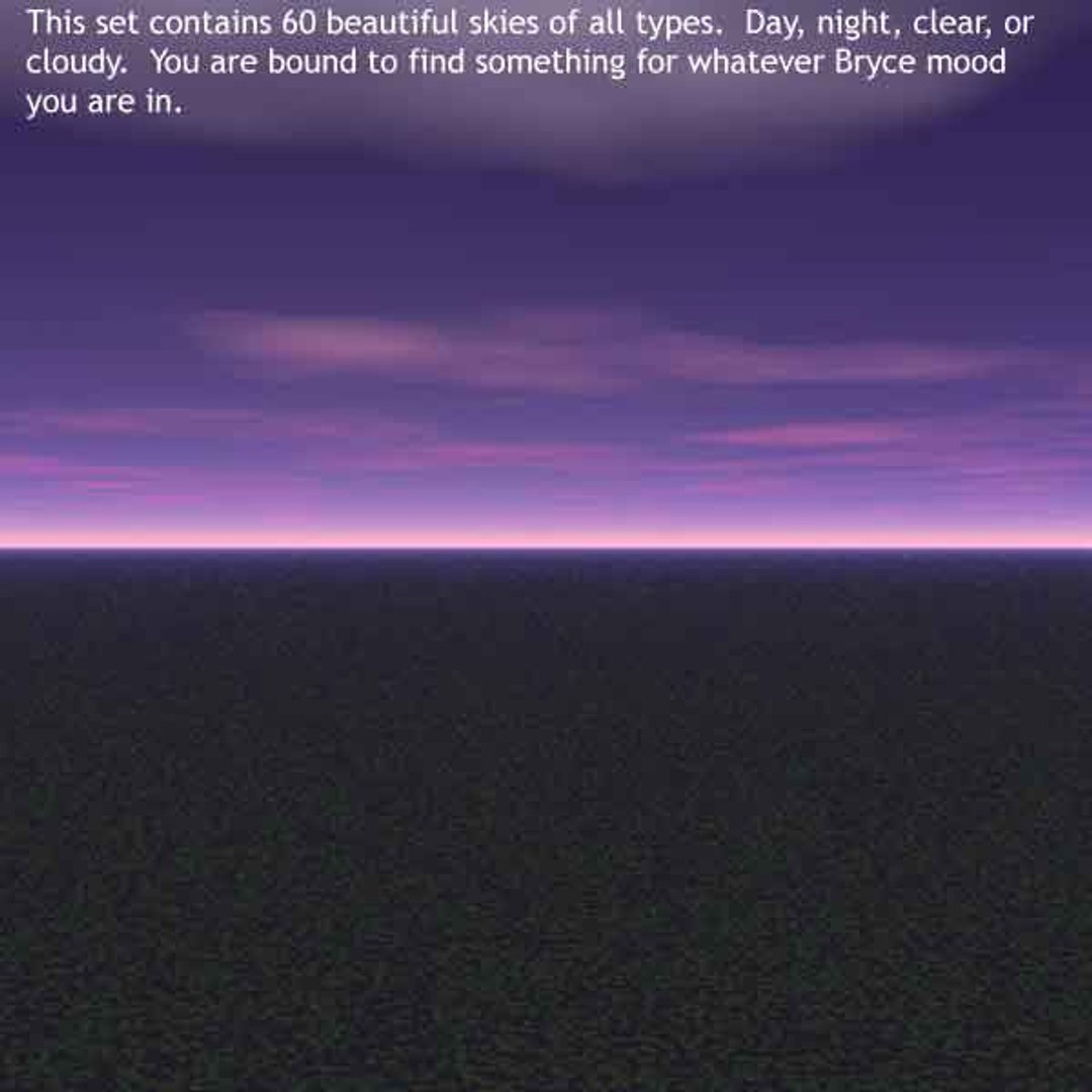 Bryce Sky Bryce Poser
