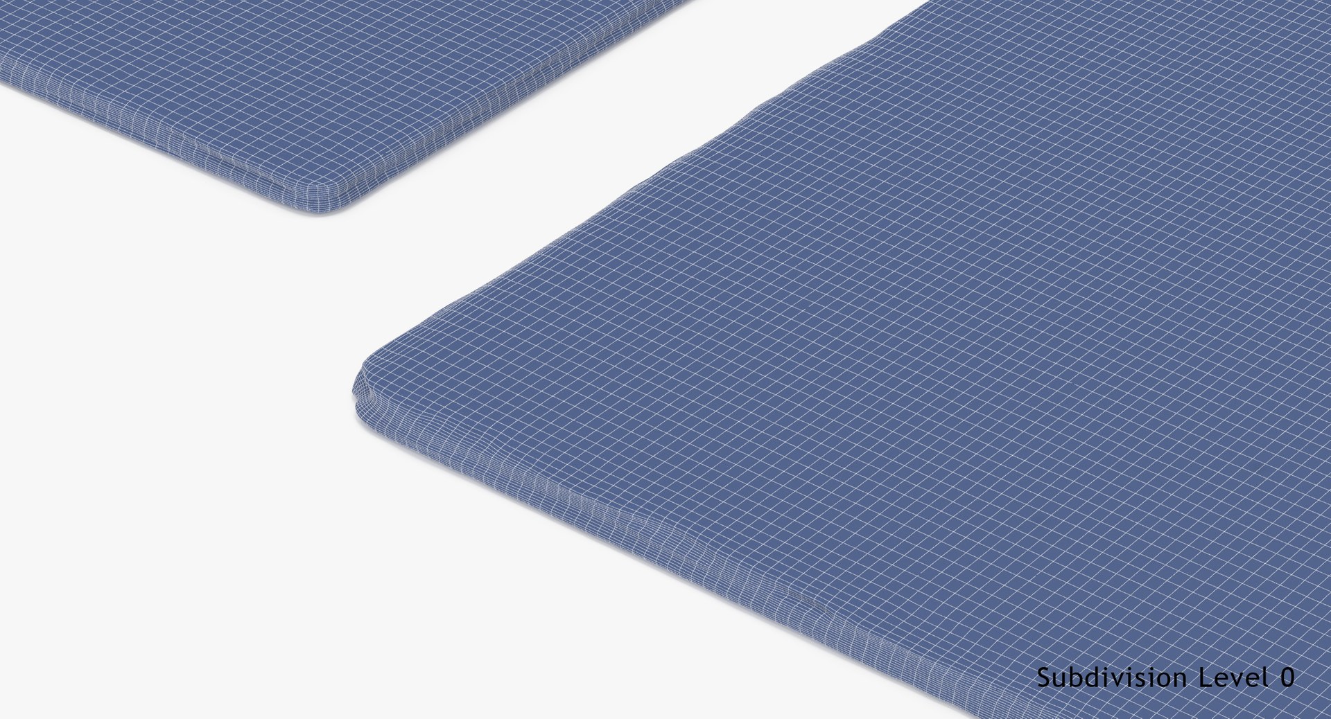 3d Slate Rectangular Plates Model