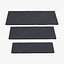 3d Slate Rectangular Plates Model
