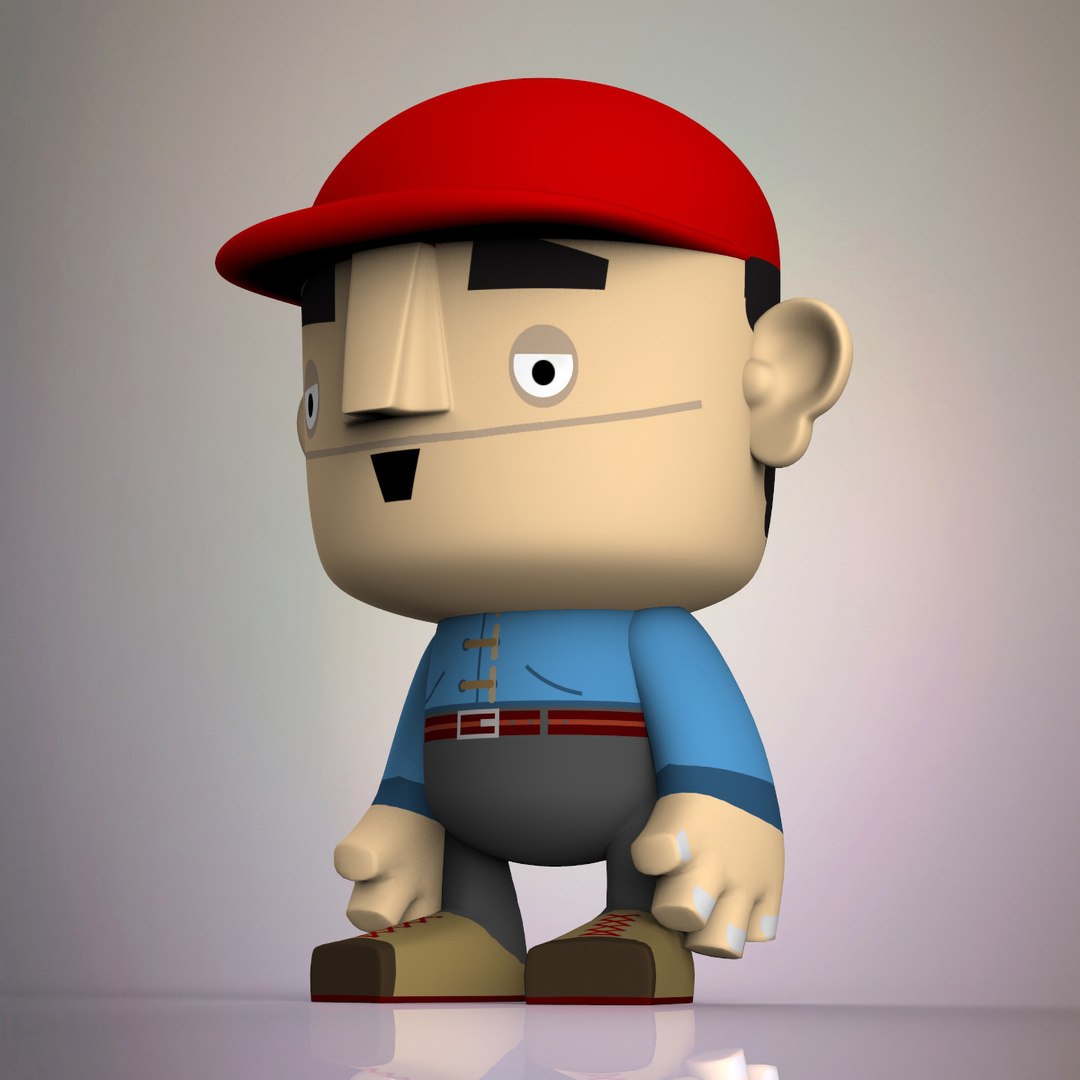 Toy character 3D model - TurboSquid 1711001