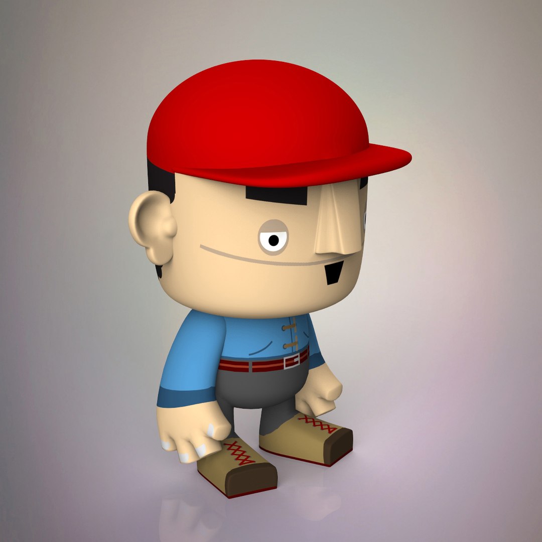 Toy character 3D model - TurboSquid 1711001