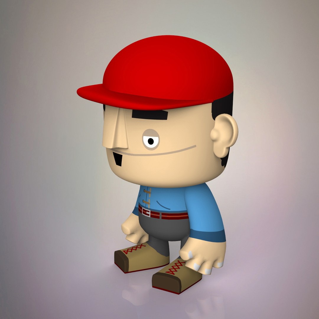 Toy character 3D model - TurboSquid 1711001
