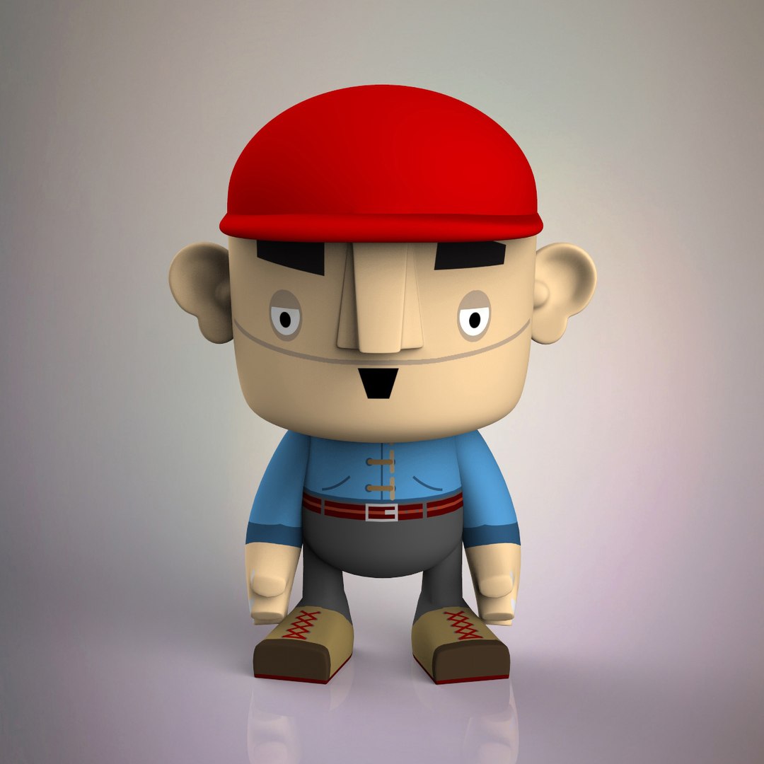 Toy character 3D model - TurboSquid 1711001