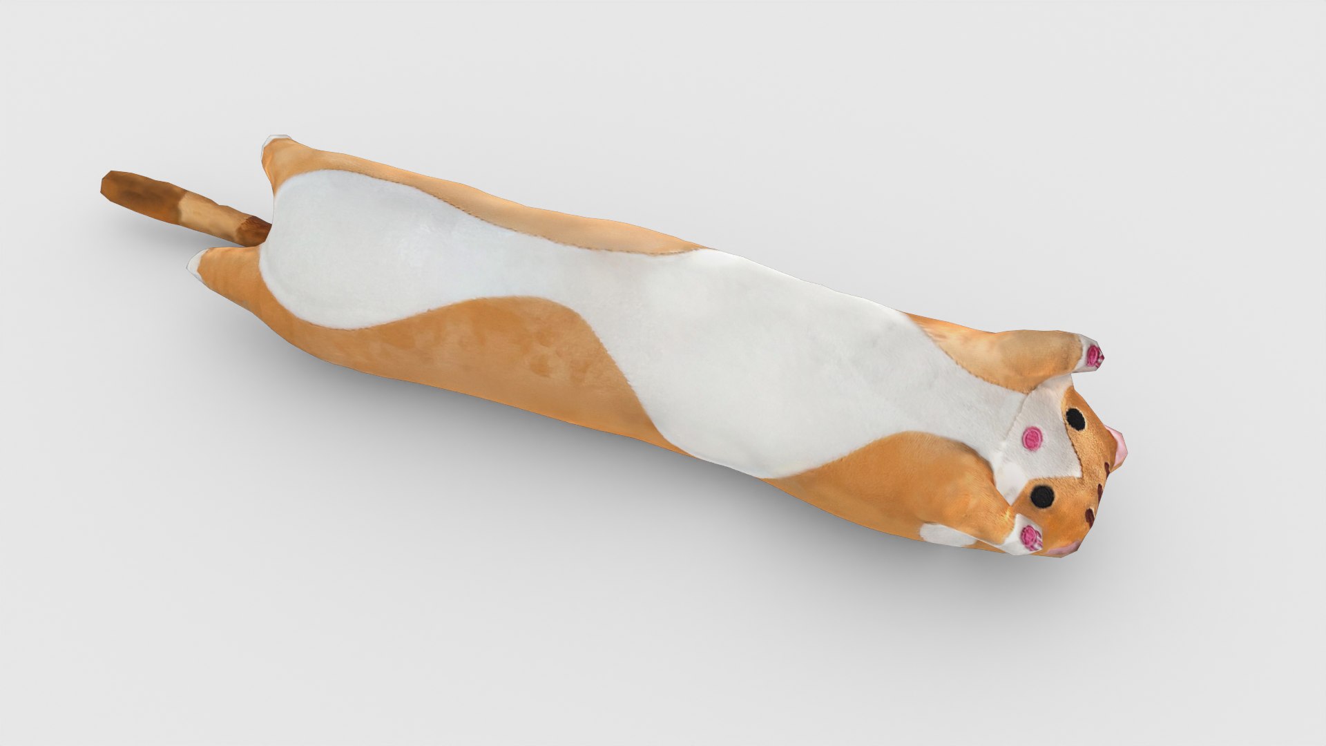 3D Rigged Red Long Cat - TurboSquid 2032006