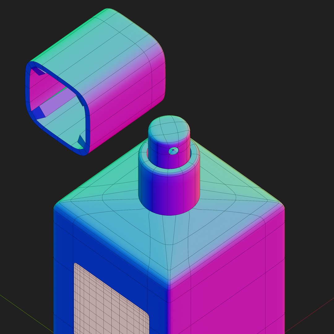 Perfume Burn 3D Model - TurboSquid 2269589