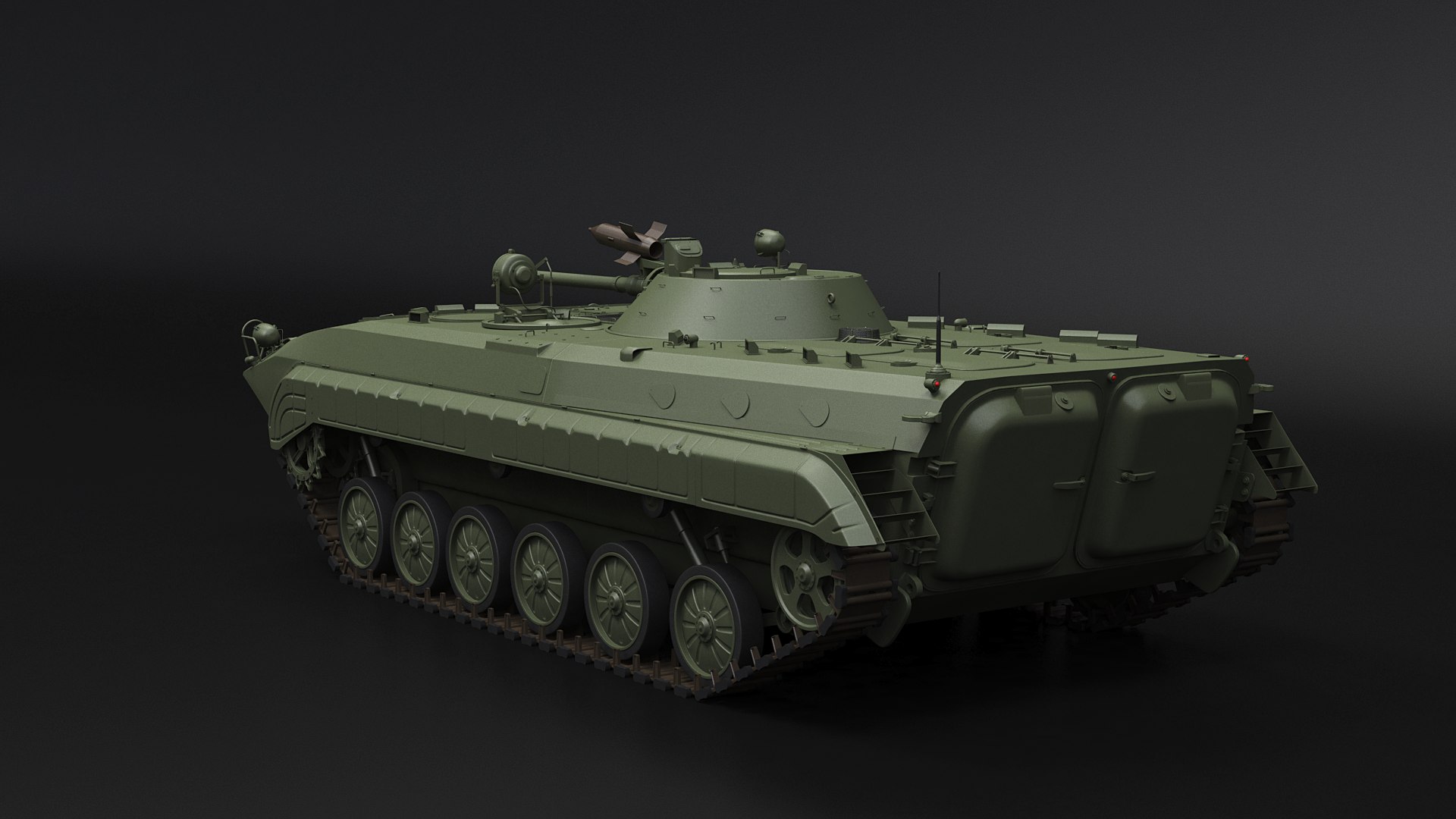 BMP-1 IFV model - TurboSquid 1886963