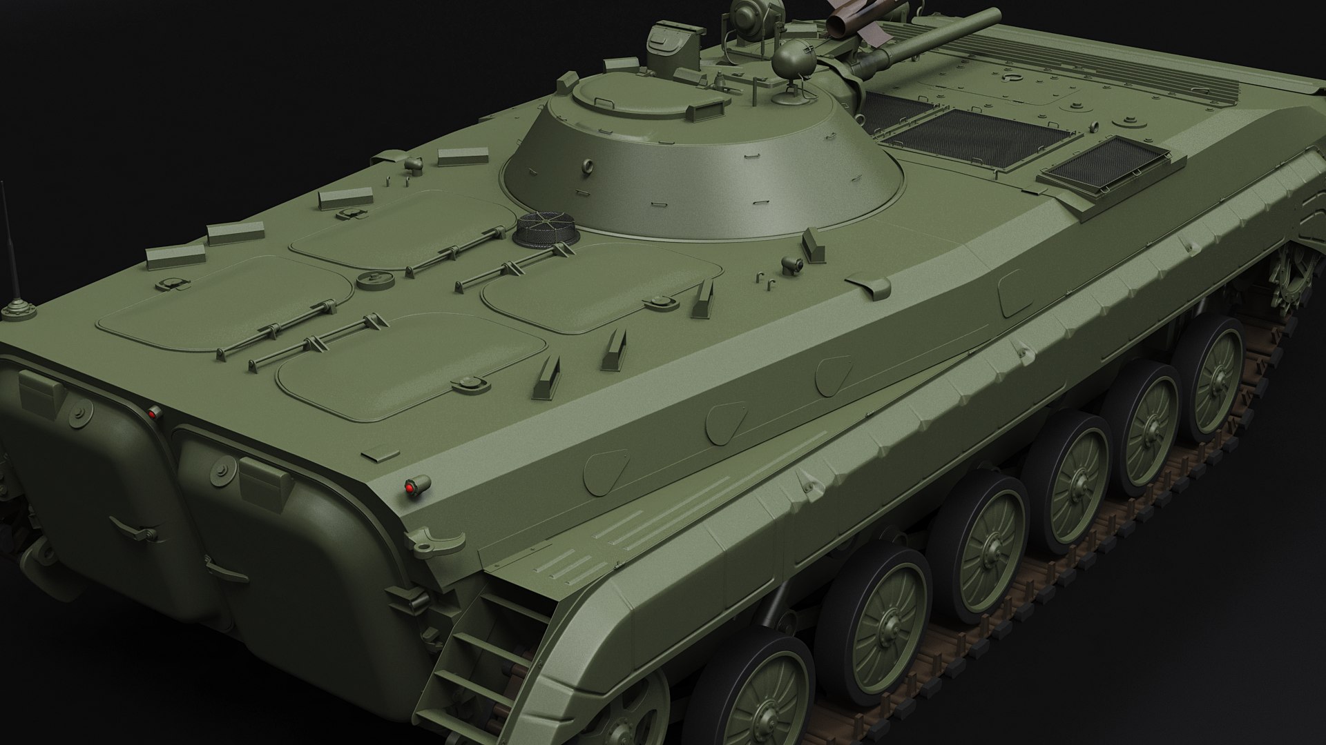 BMP-1 IFV model - TurboSquid 1886963