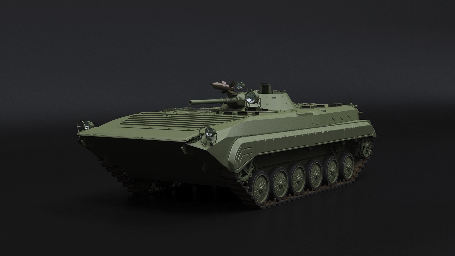 BMP-1 IFV model - TurboSquid 1886963