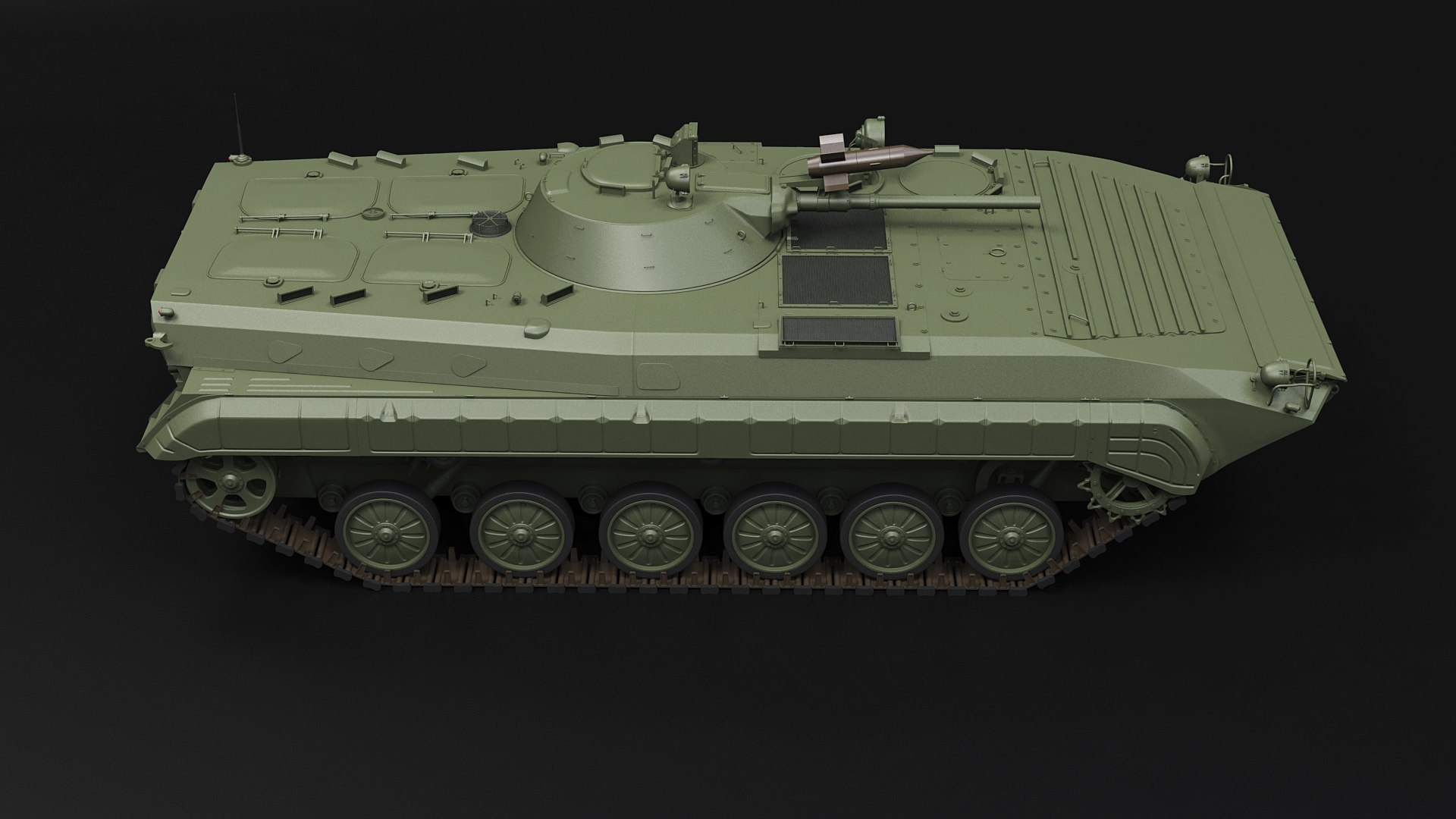 BMP-1 IFV model - TurboSquid 1886963