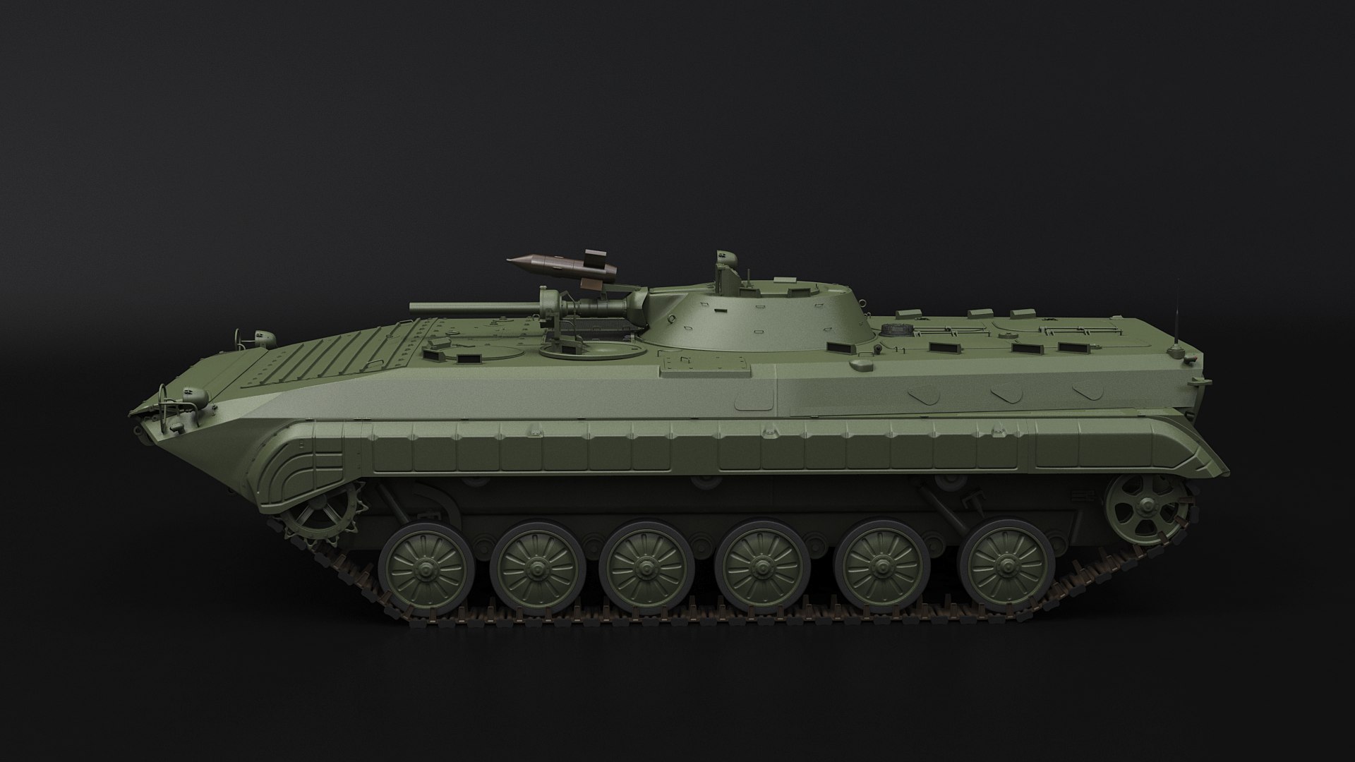 BMP-1 IFV model - TurboSquid 1886963