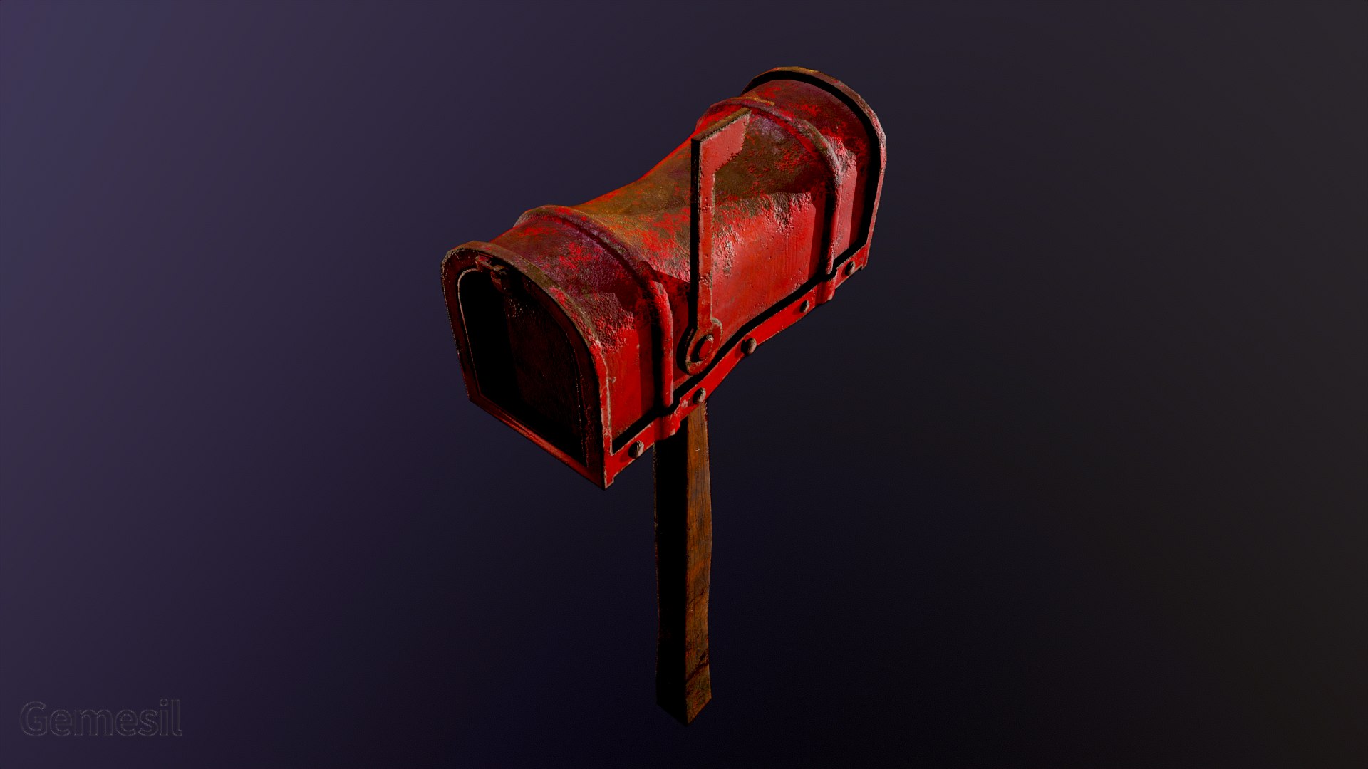 Mailbox Gameready 3D Model 3D Model - TurboSquid 1971358
