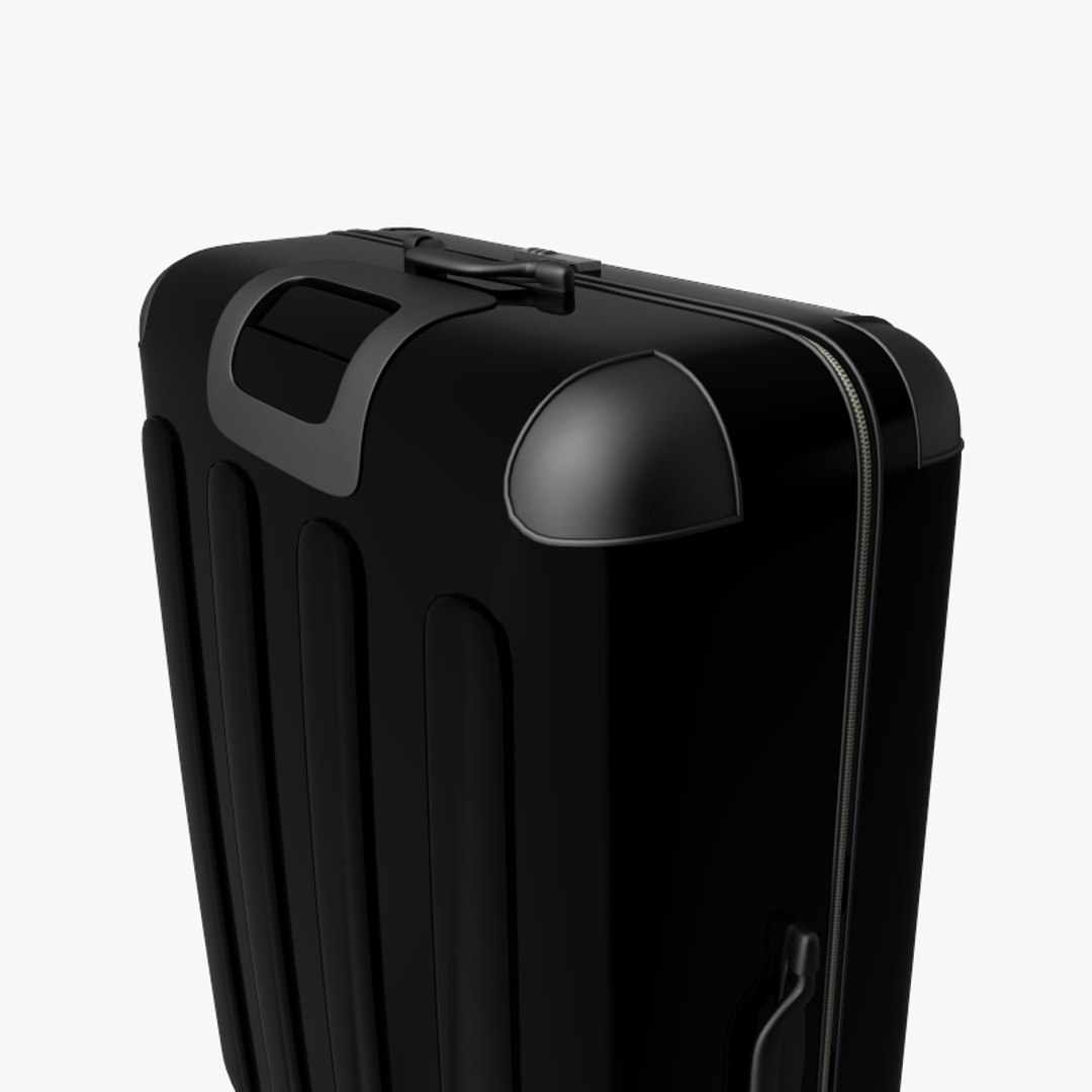 3d Suitcase Baggage Model