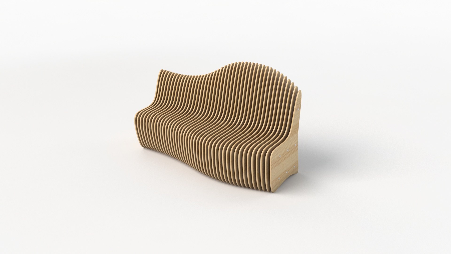 3D Model Parametric Bench 04 - TurboSquid 2392949